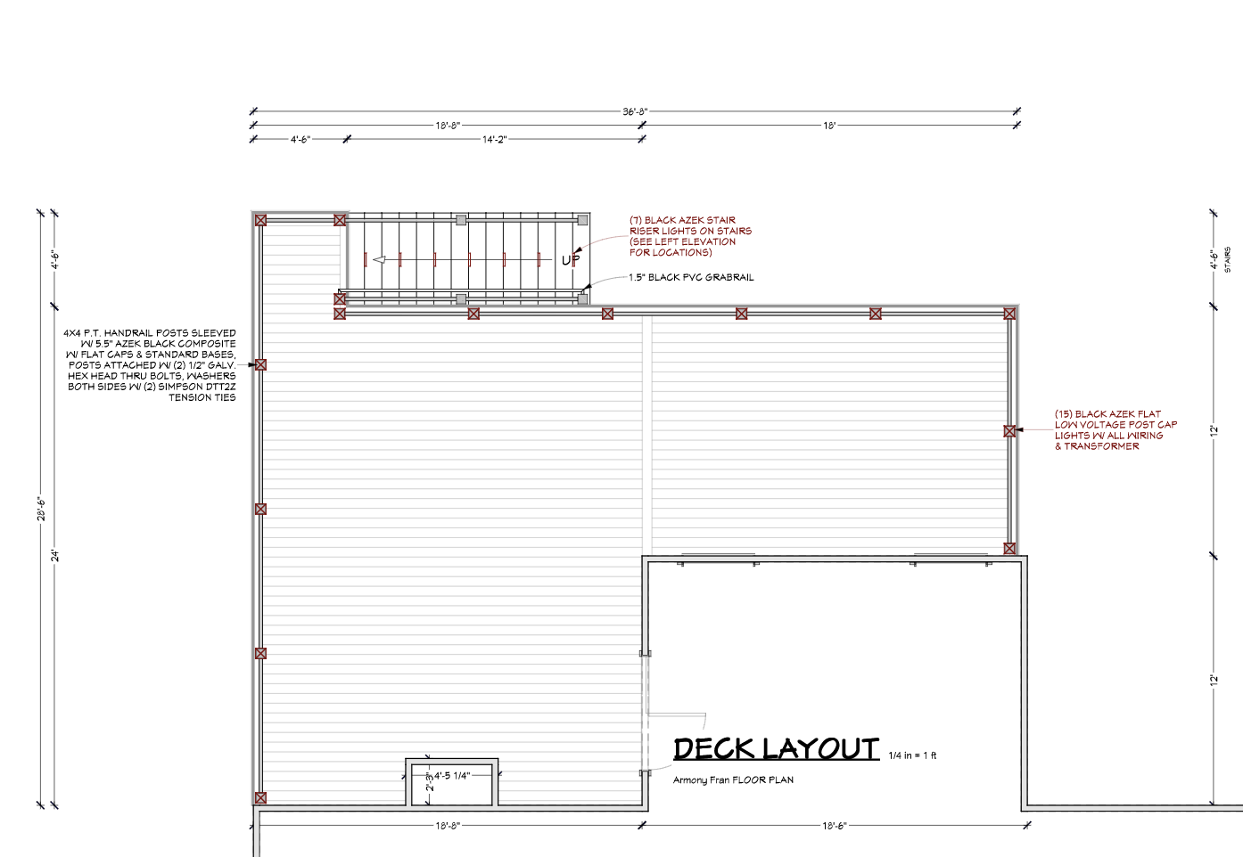 Project of the Month: 700 Sq. Ft. TimberTech AZEK Deck | Fence & Deck ...
