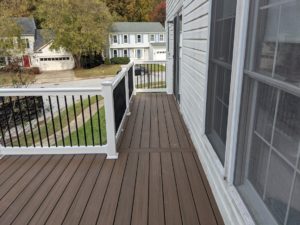 Makeover Monday: Beautiful "Toasted Sand" Trex Deck in Maryland - Fence ...